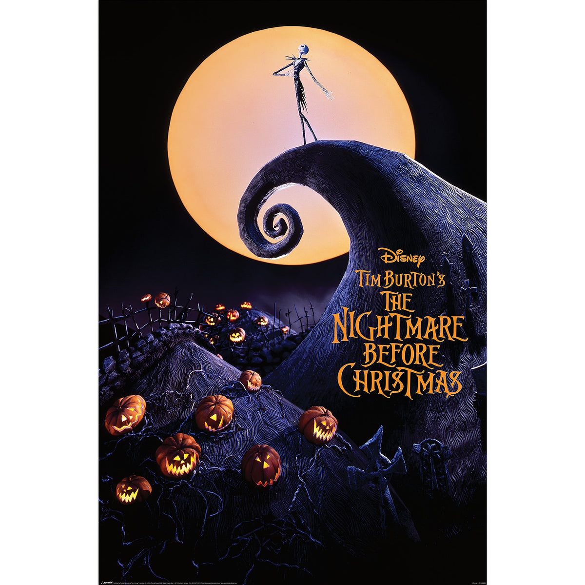 The Nightmare Before Christmas (One Sheet) Maxi Poster – Pyramid ...