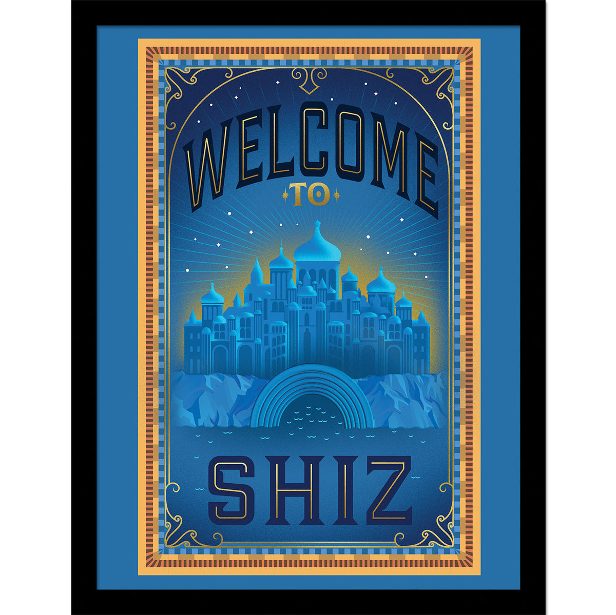 Wicked (Shiz) Collectors Print (Framed) – Pyramid International