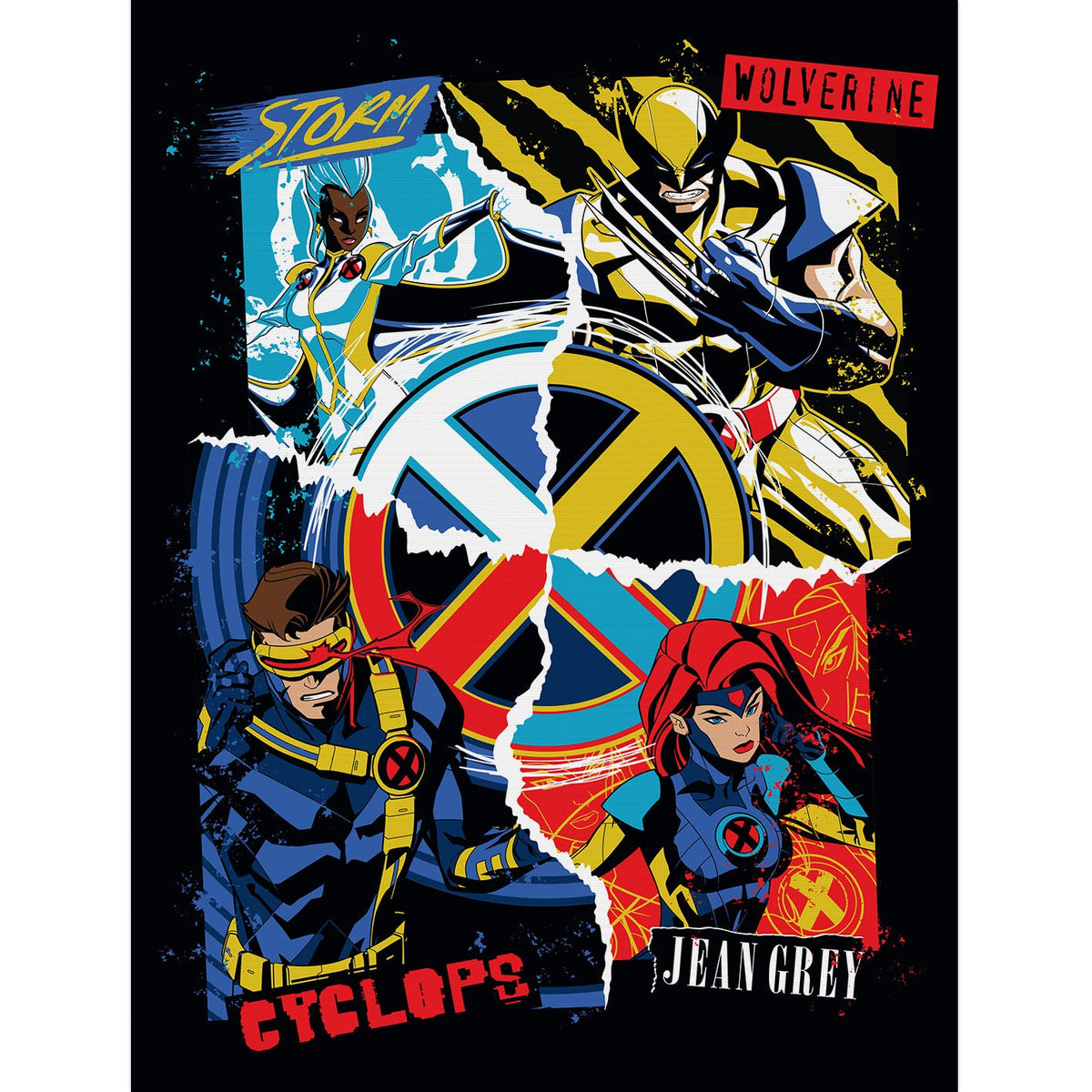 x-men-retro-future-canvas-30x40-pyramid-international