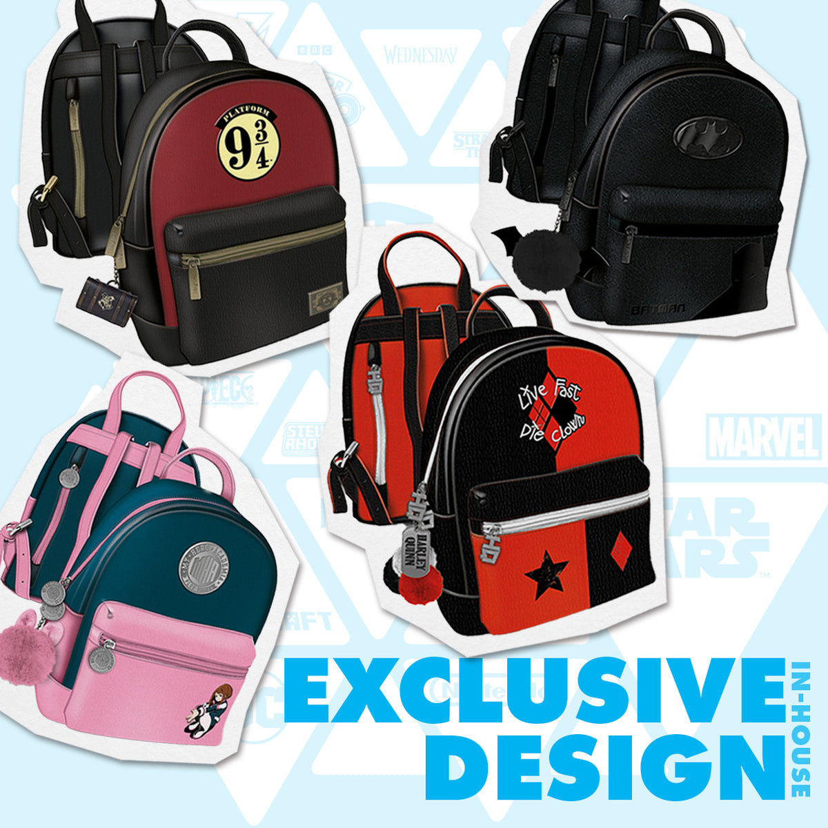 Fashion with Character: Our New Line of Backpacks! – Pyramid International