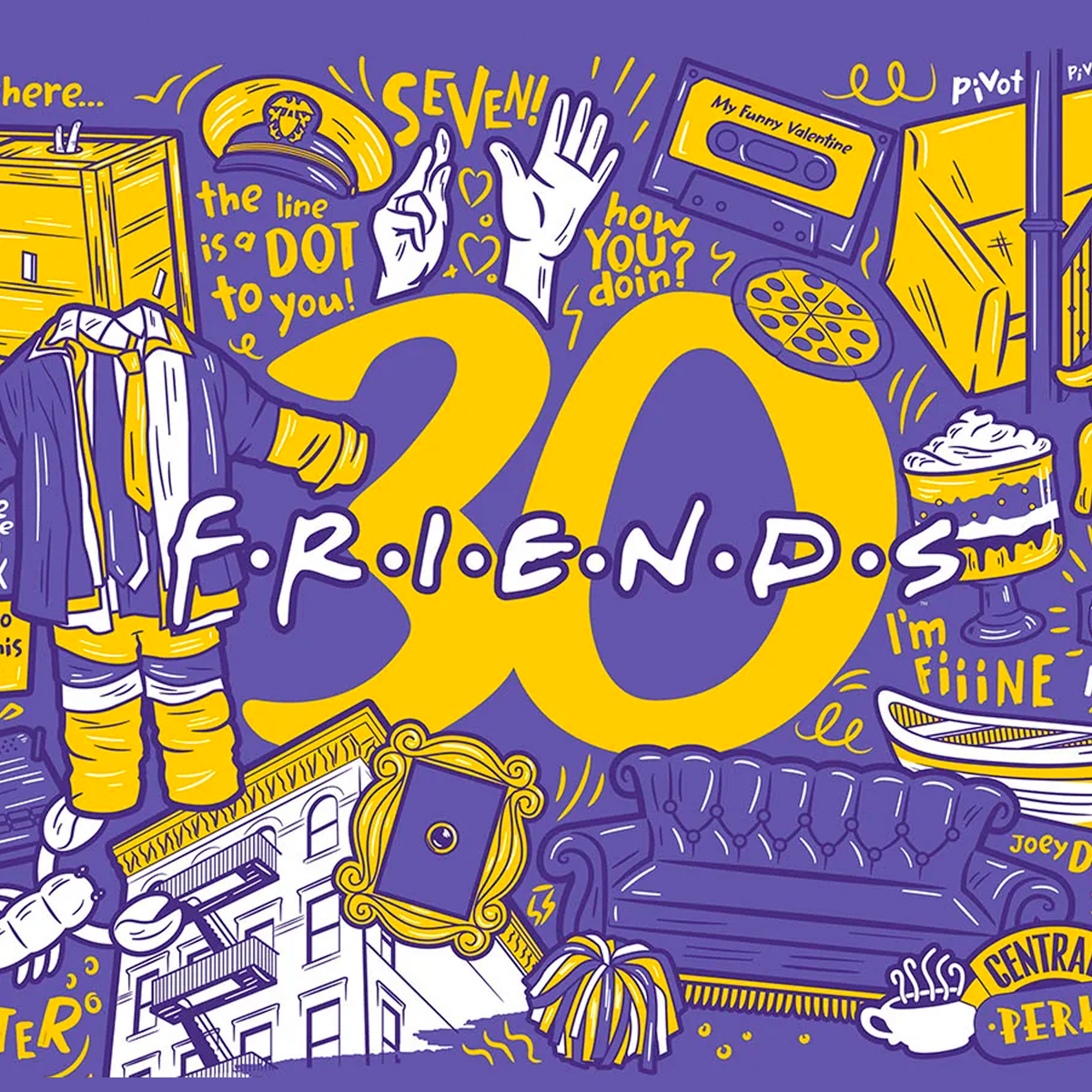 The One Where We Celebrate 30 Years: Friends – Pyramid International