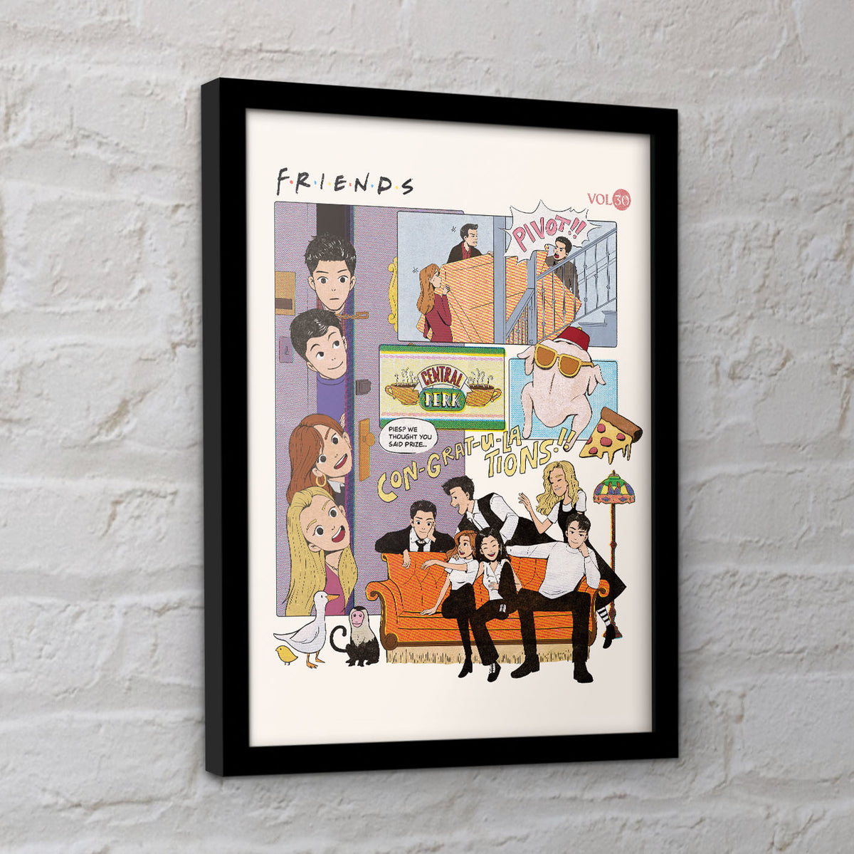 Friends Collector Prints – Pyramid International