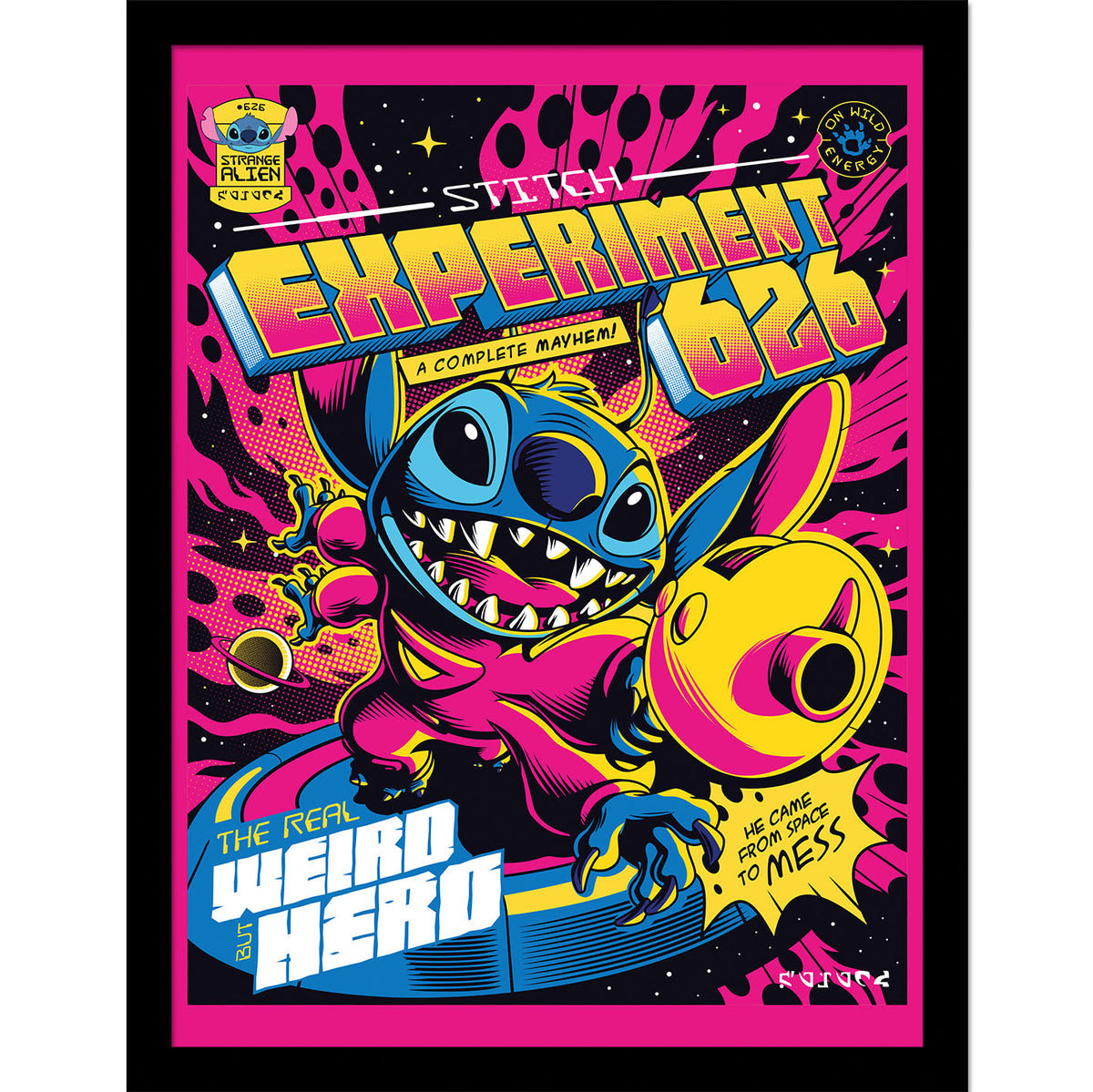 Stitch (Stitch Comic 4) Collector Print (Framed) – Pyramid International