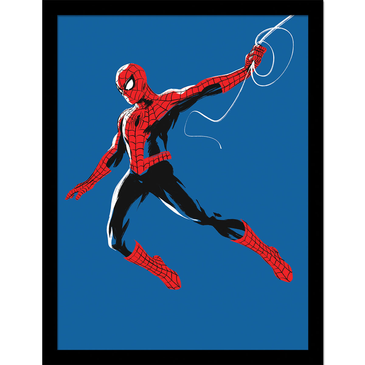Spider-Man (Web Line) Collector Print (Framed) – Pyramid International