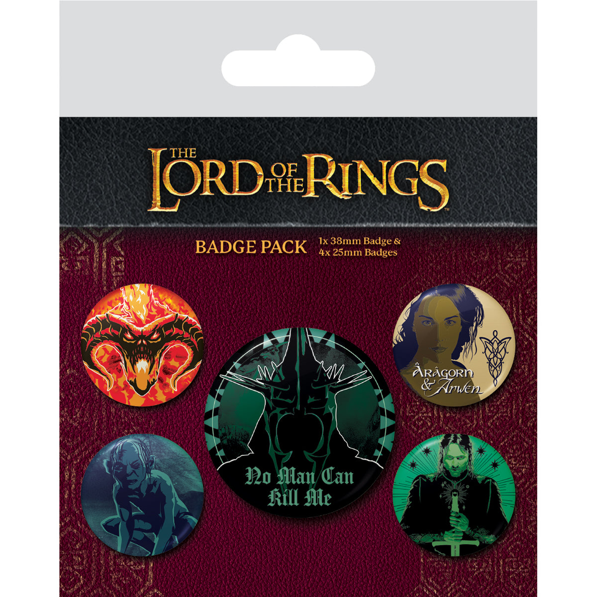 Lord Of The Rings (Be Bold) Badge Pack – Pyramid International