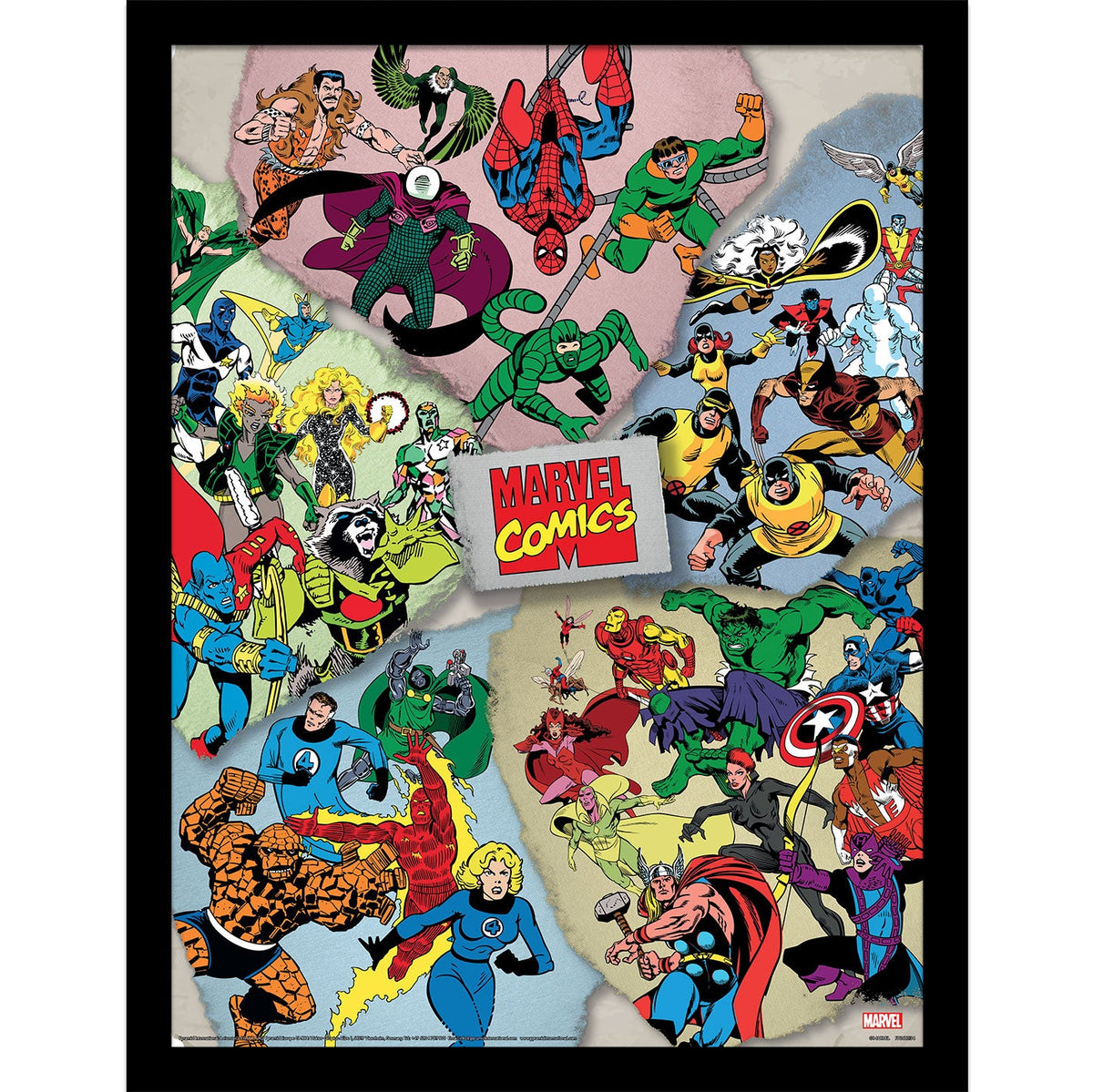 Marvel (Torn Heroes - Ian) 30X40 Amazon - Princes Trust – Pyramid ...