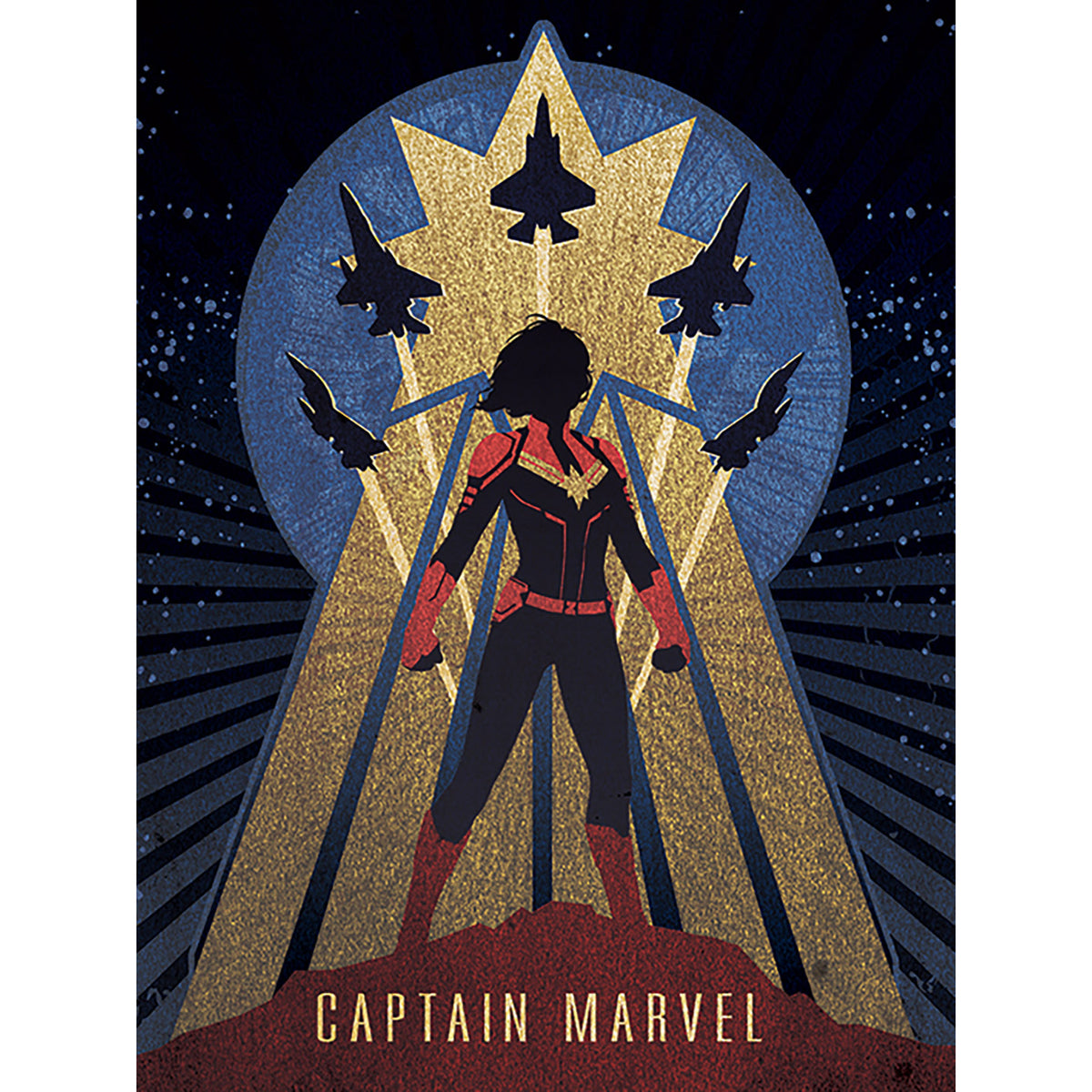 Captain Marvel (Deco) 30X40 – Pyramid International