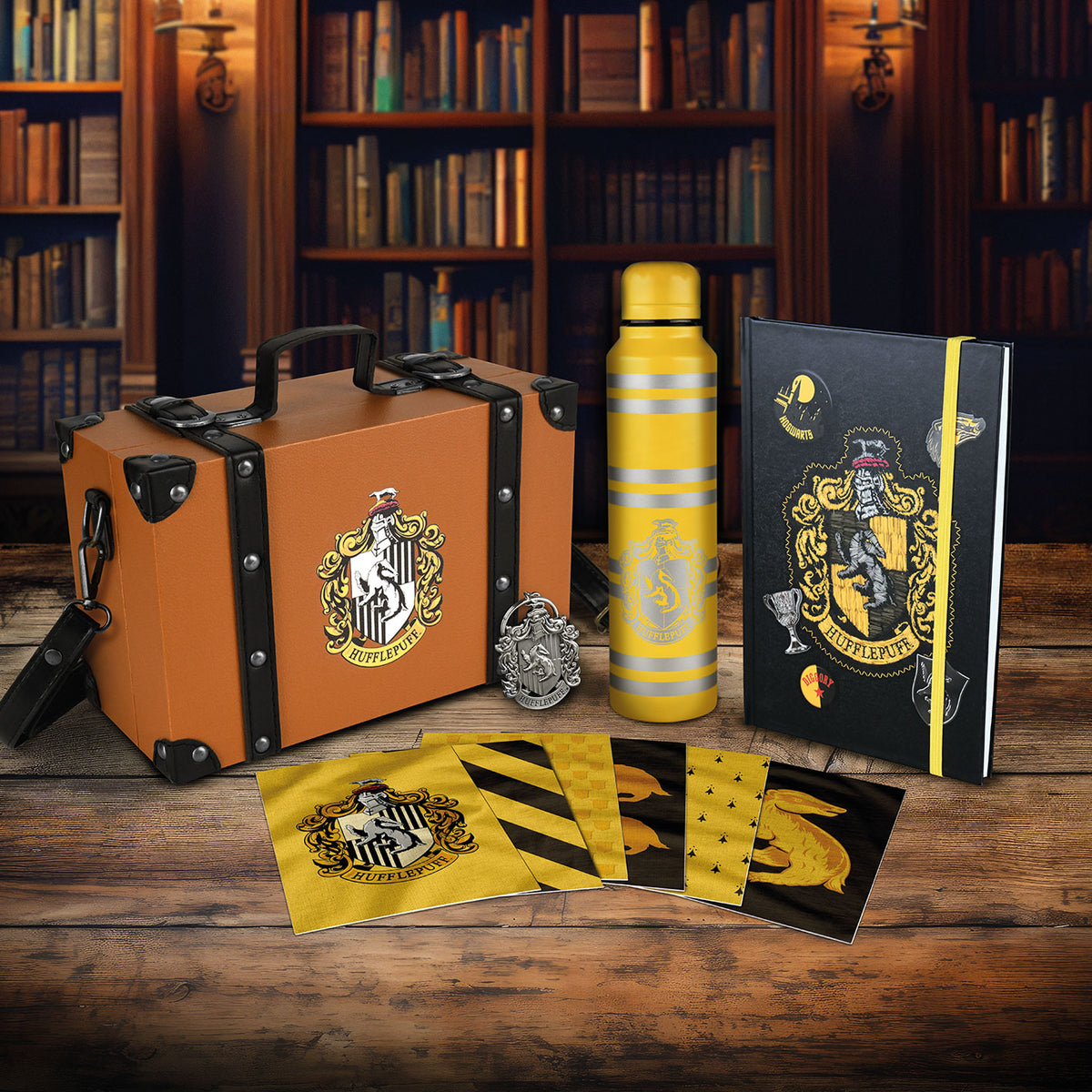 Harry Potter (Colourful Crest Hufflepuff) Premium Gift Set – Pyramid ...