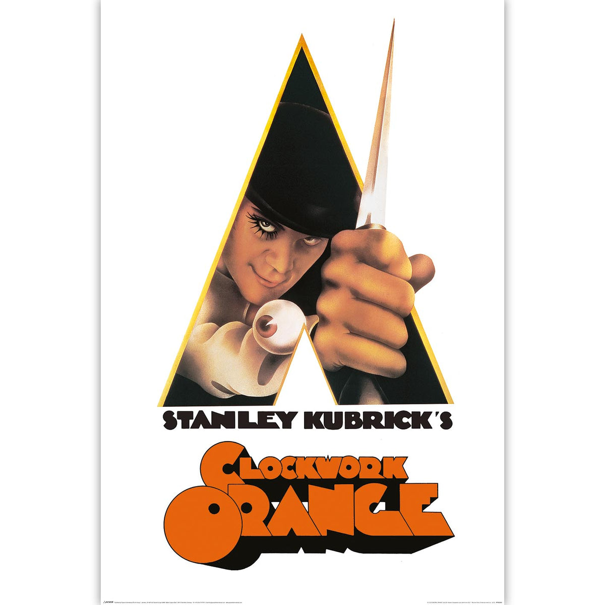A Clockwork Orange (Dagger) 61x91.5cm Maxi Poster – Pyramid International