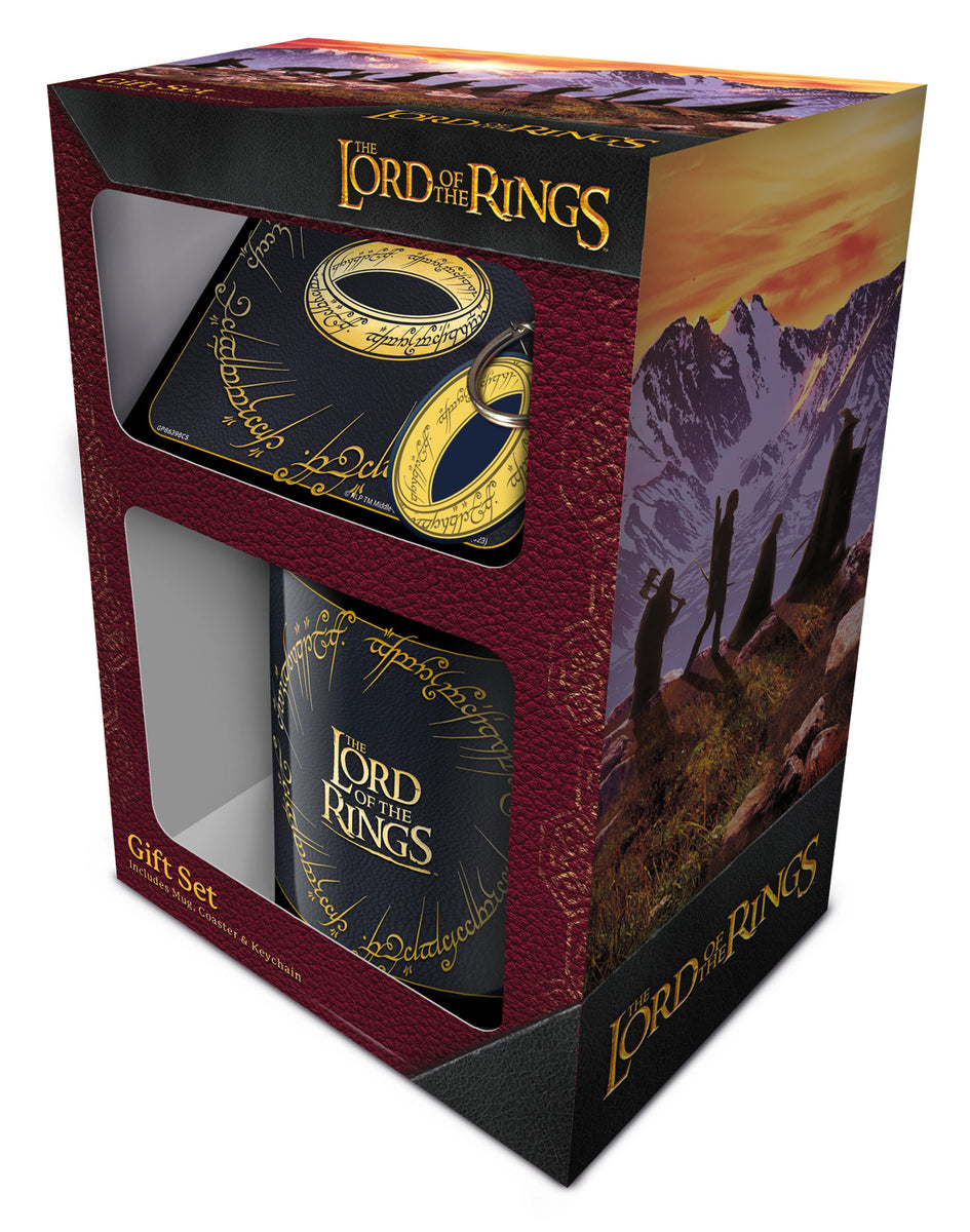 Lord Of The Rings Gift Set (Mug, Coaster & Keychain) – Pyramid ...