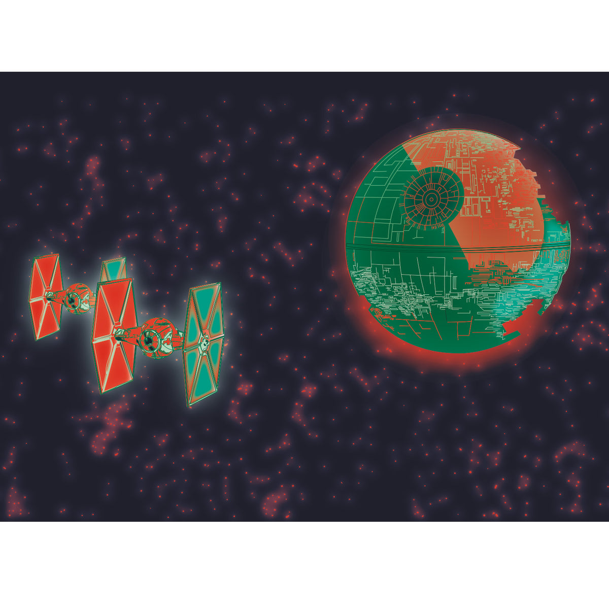 Star Wars (Digital Moonlight) 60 x 80cm – Pyramid International