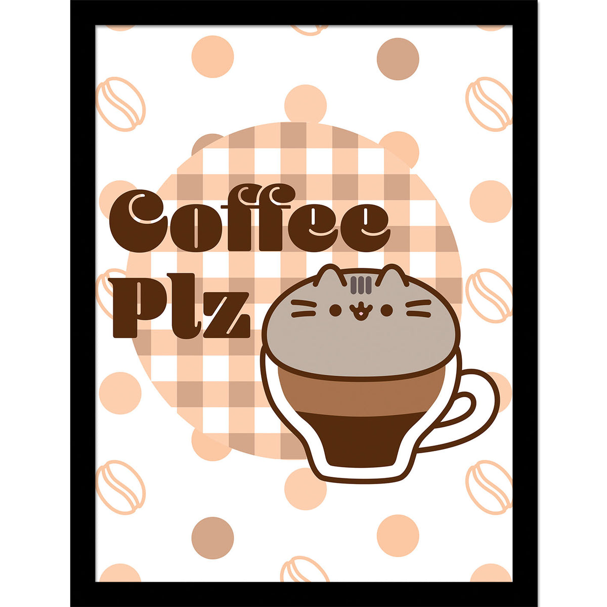Pusheen (Coffee Plz) Collectors Print – Pyramid International
