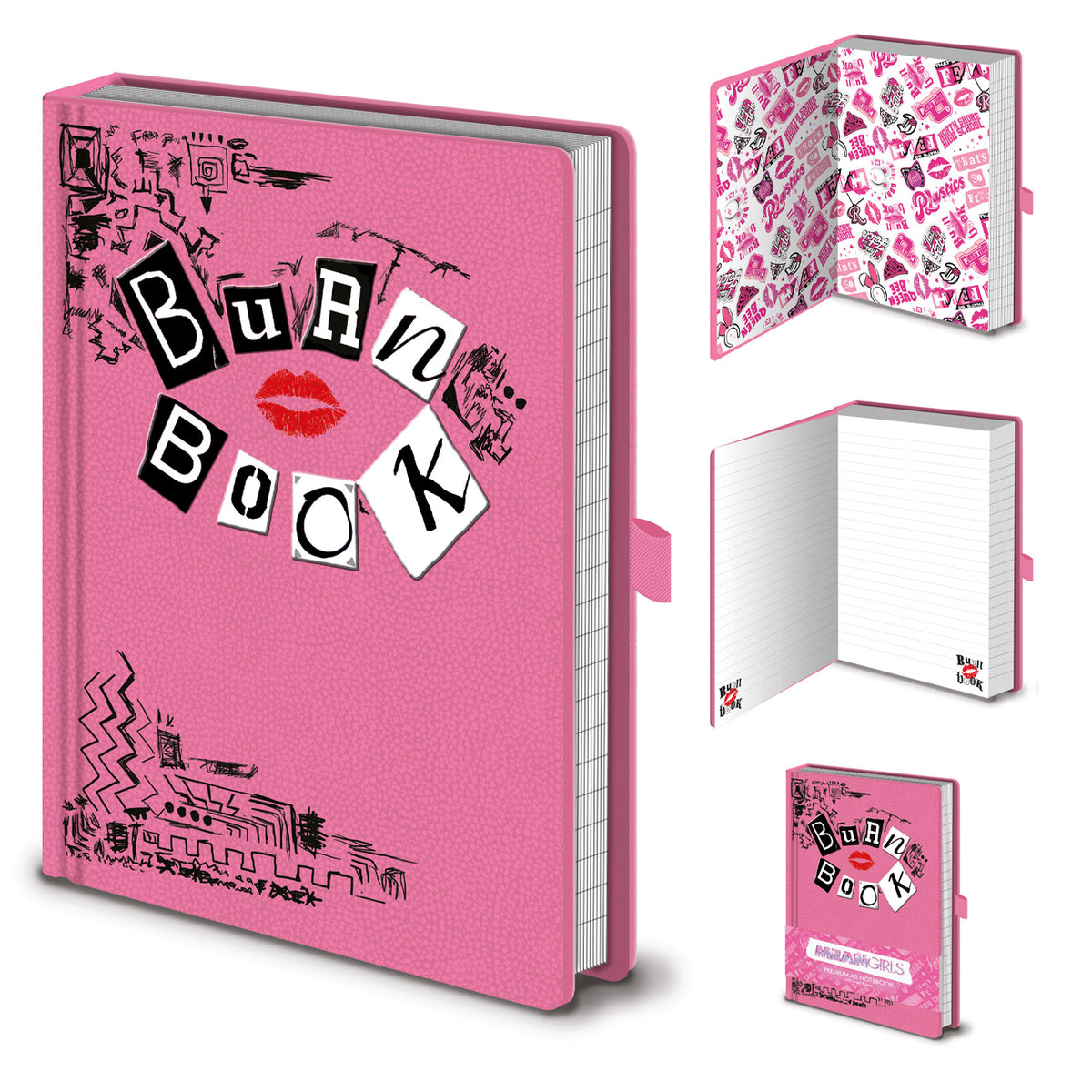 Mean Girls A5 Pu Premium Notebook (Elastic Strap) – Pyramid International