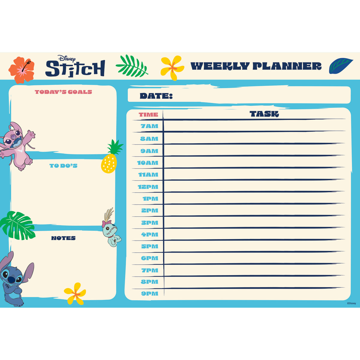 Lilo & Stitch (Core) A4 Desk Pad – Pyramid International