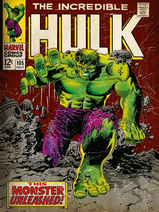 Incredible Hulk (Monster Unleashed) - 30 X 40Cm – Pyramid International