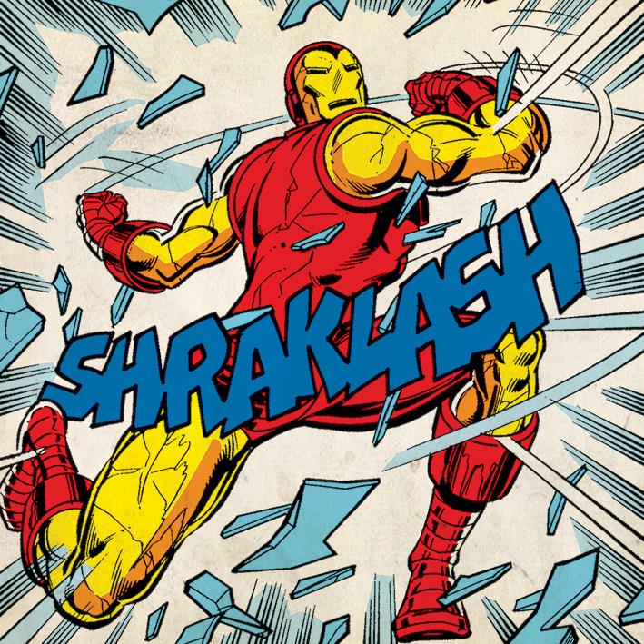 Marvel Comics (Iron Man Shraklash!) 40X40 – Pyramid International
