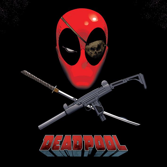 Deadpool (Eye Patch) 40X40 – Pyramid International