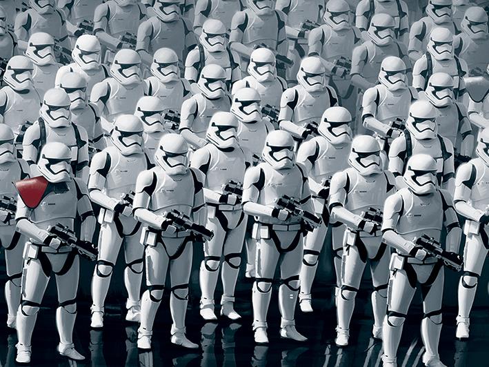 Star Wars Episode Vii (Stormtrooper Army) 60X80 – Pyramid International