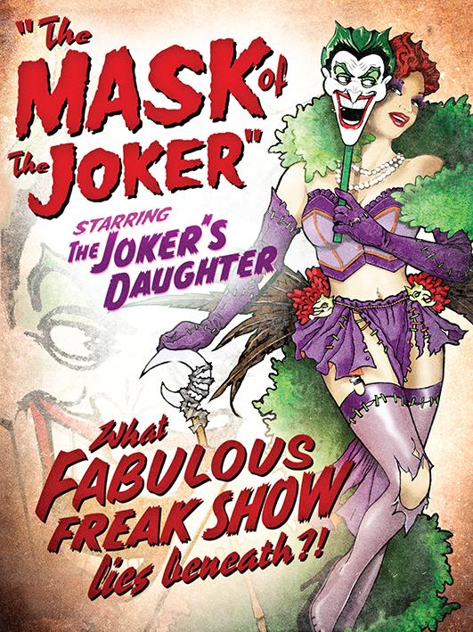 DC Comics (Harley Quinn & The Joker - Fabulous Freak Show) 60x80x2cm S ...