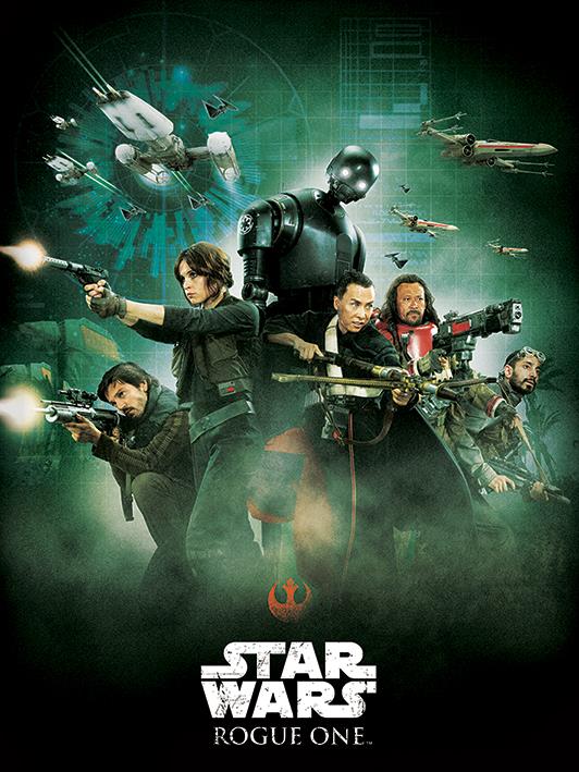 Star Wars Rogue One (Attack)) 60X80 – Pyramid International