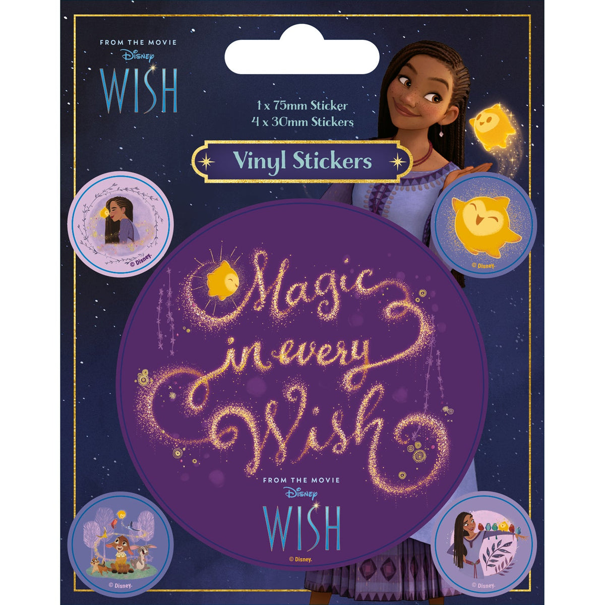 Wish (Magic In Every Wish) Vinyl Sticker Set – Pyramid International