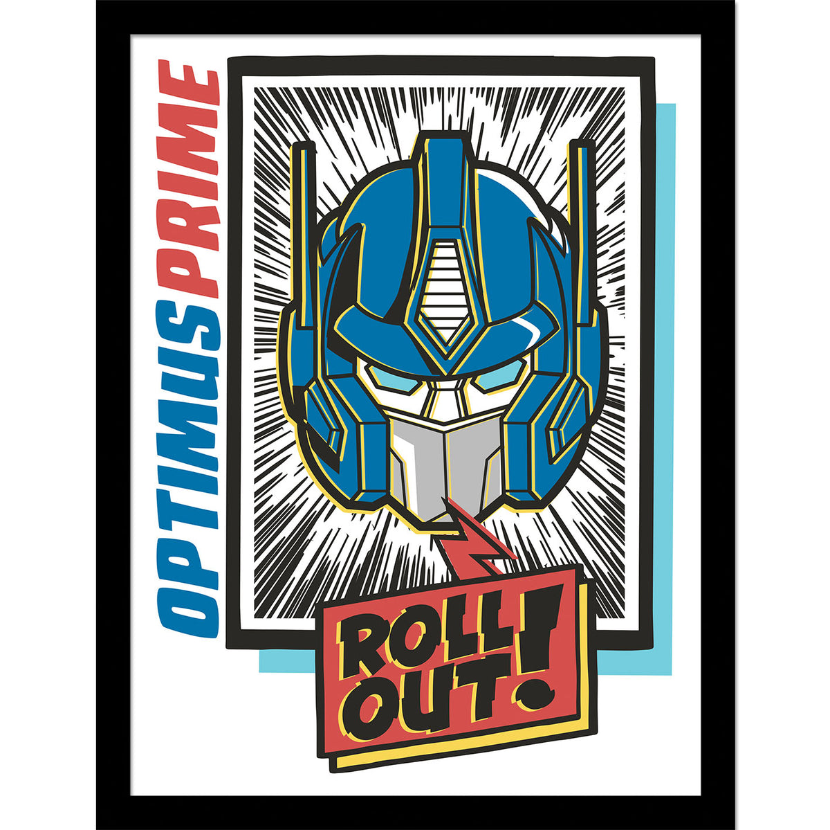 Transformers (Roll Out) Collector Print (Framed) – Pyramid International