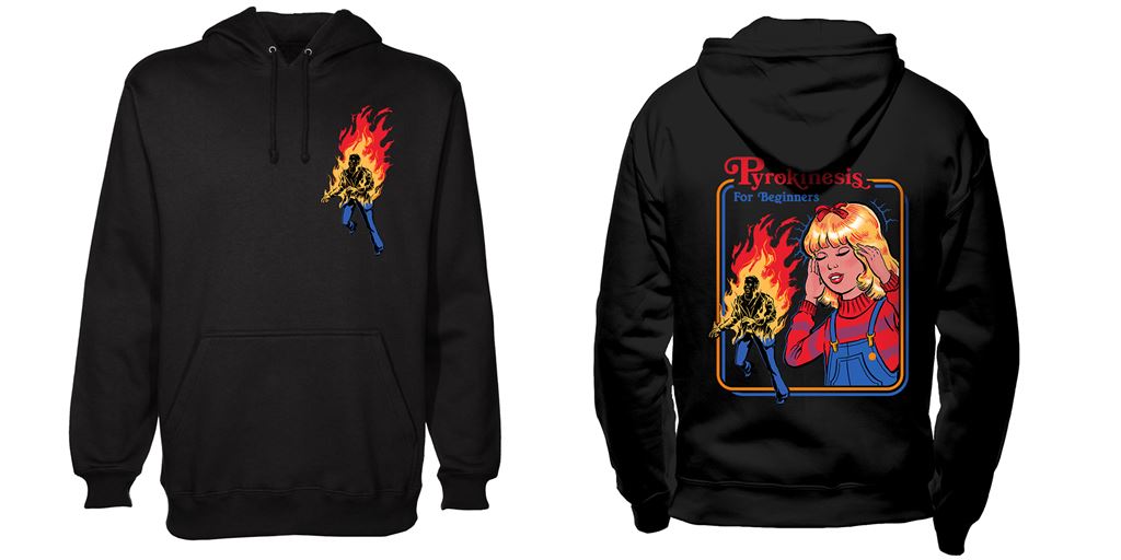 Steven Rhodes (Pyrokinesis For Beginners) Black Unisex Front And Back ...